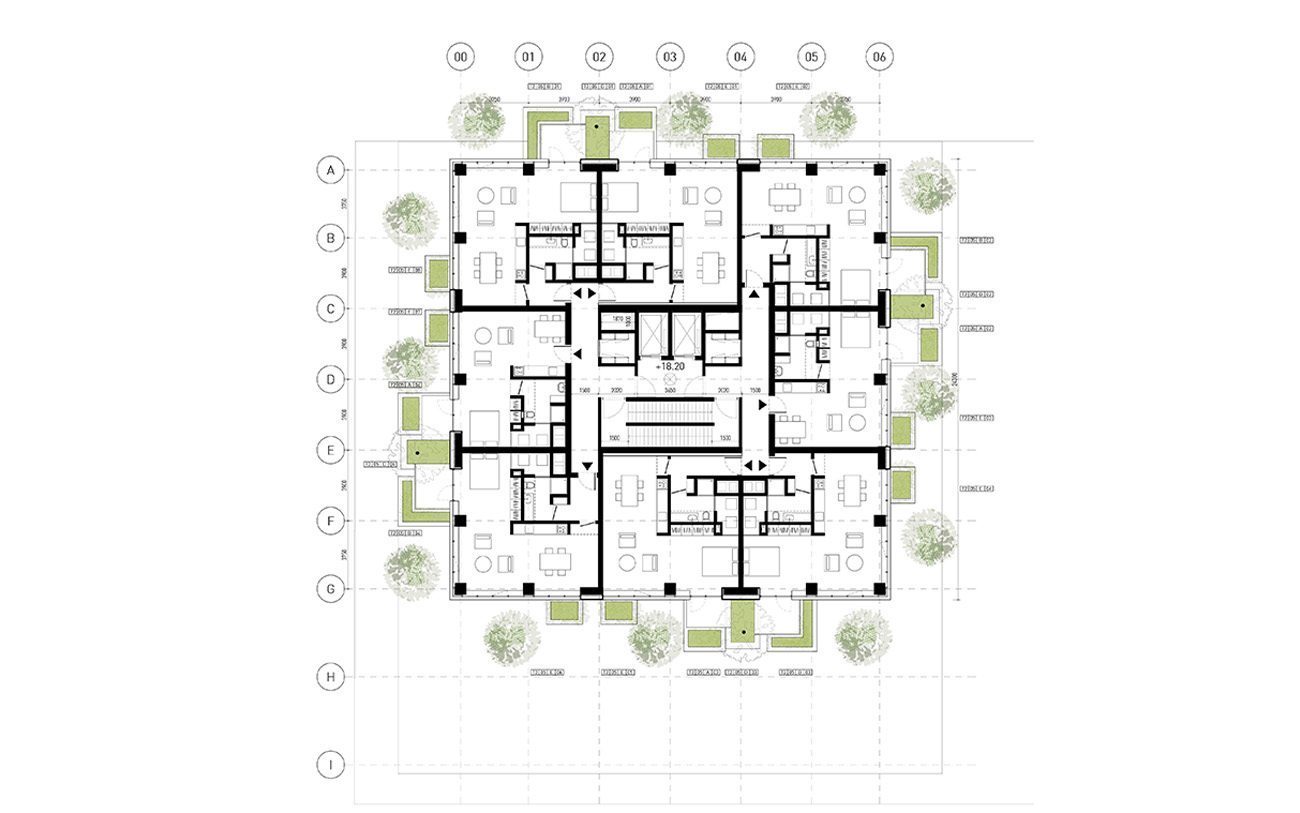 Stefano-Boeri-Architetti_Eindhoven-Trudo-Tower_plan-1 | Stefano Boeri Architetti
