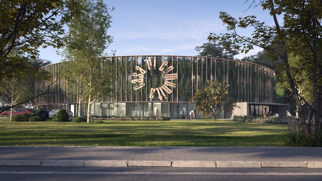 01_FRONTE-INGRESSO_LOGO | Stefano Boeri Architetti